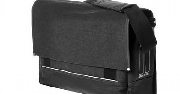 Basil Urban fold Messenger Pannier Black/16L